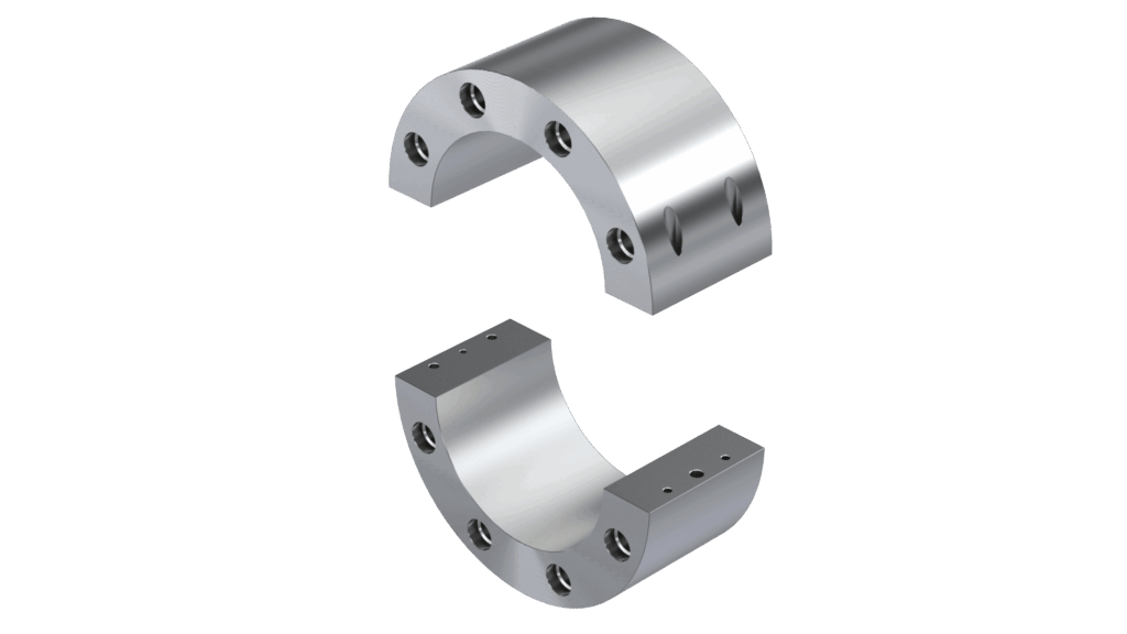 Frontline Split Drop-Out Spacer A with Inverted Hubs (Model SD-SP-INV-A)