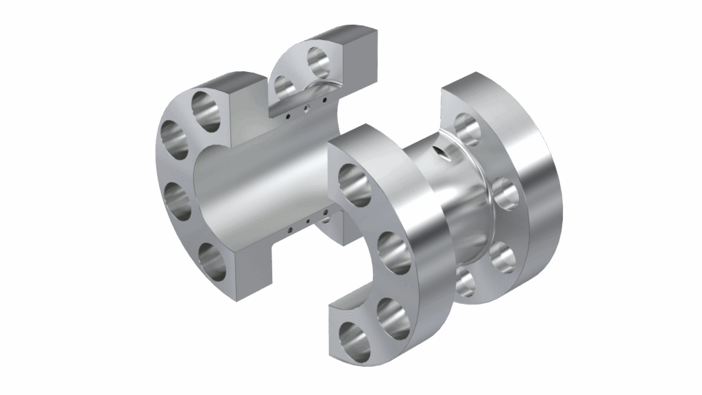 Frontline Split Drop-Out Spacer B with Inverted Hubs (Model SD-SP-INV-B)